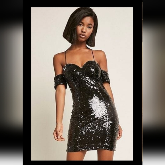 Forever 21 | Dresses | Sequin Cocktail Dress | Poshmark